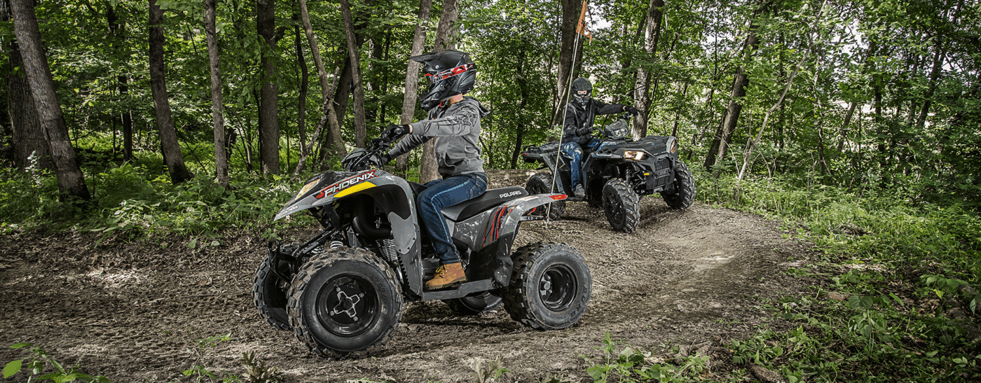 Polaris Phoenix 200 - ATV Performant pentru Tineri 196cc | Polaris România